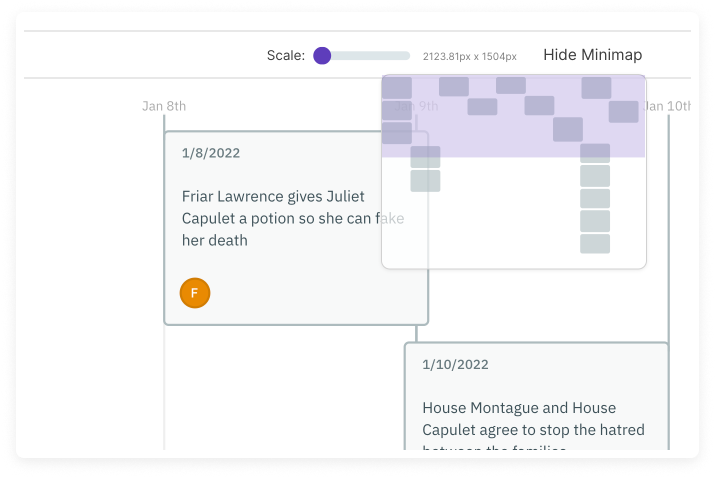 Timeline Maker - Timeline Software for Lawyers & More | Casefleet